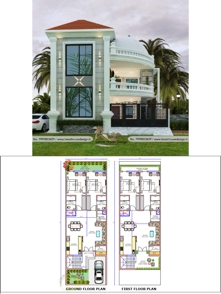 House Floor Plan Layout | PDF | Toilet | Civil Engineering