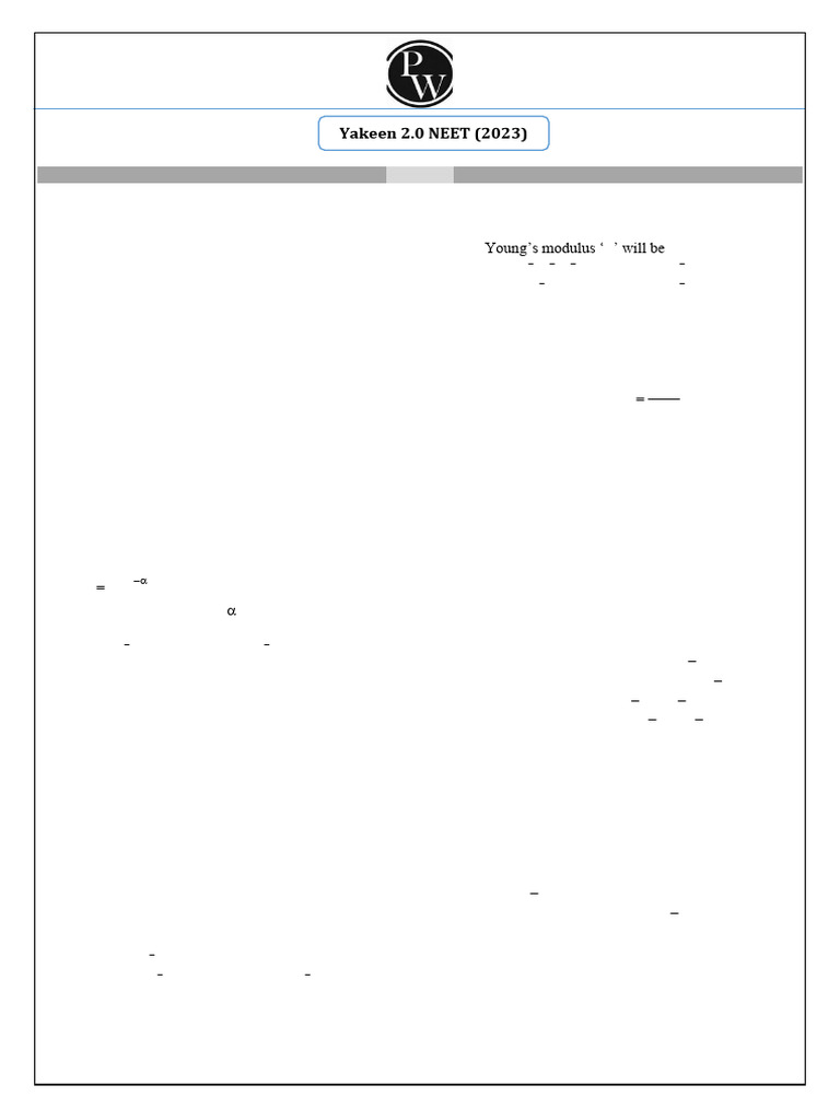 Test pw2 | PDF | Acceleration | Mechanics