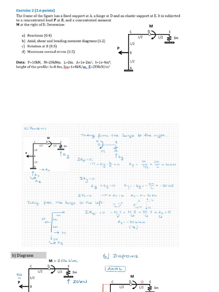 Structural Analysis Calculations | PDF