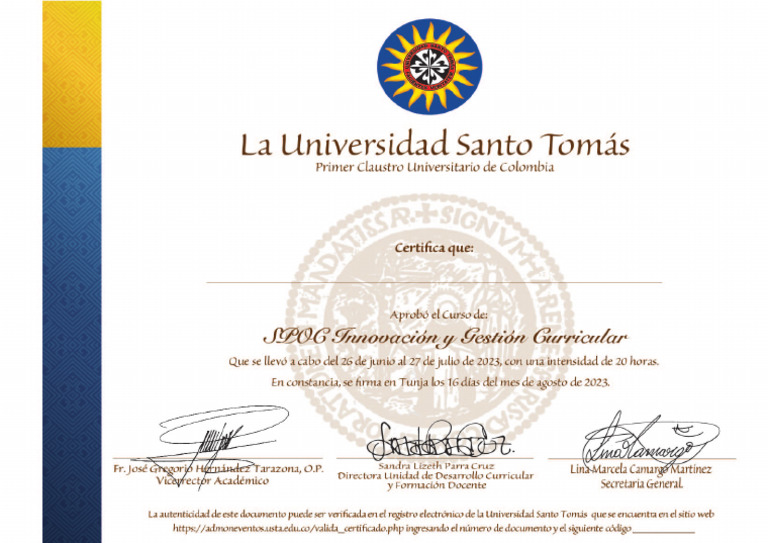 Spoc Gestion Curricular | PDF