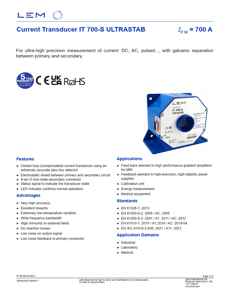 it_700-s_ultrastab | PDF | Power Supply | Electronics