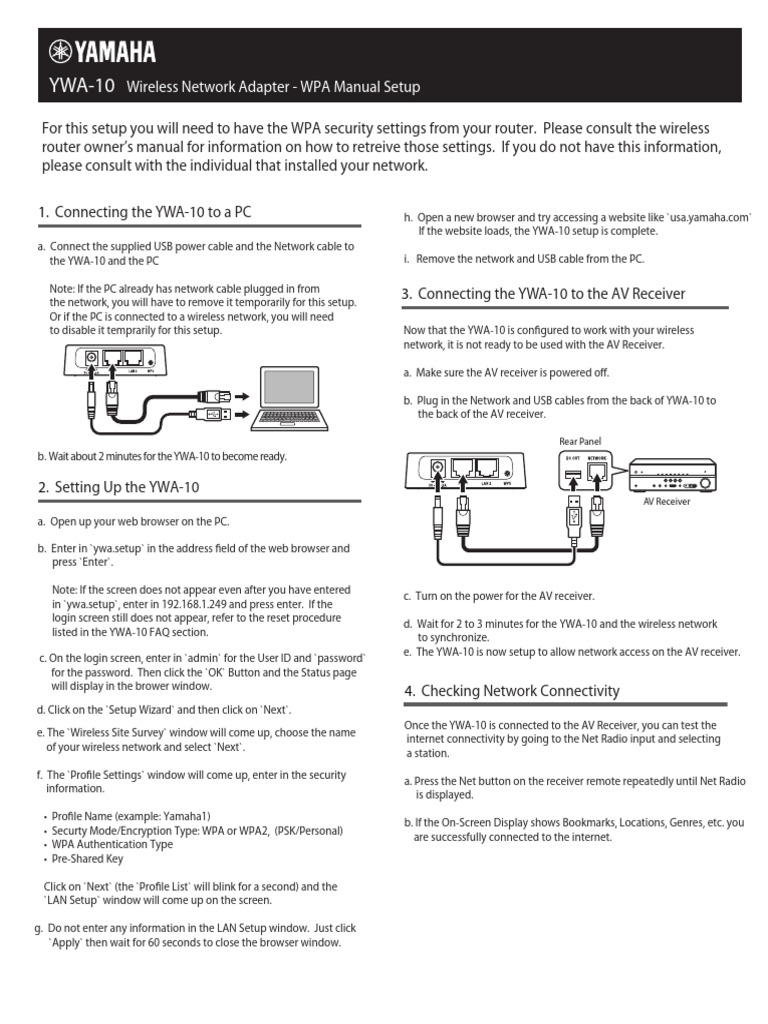 Ywa-10 QSG | PDF | Computing | Software