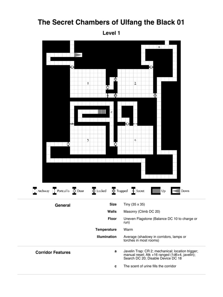 The Secret Chambers of Ulfang The Black 01 | PDF