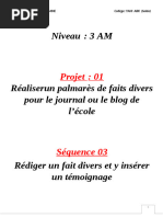 Sujet Et Corrigé Français - BEM 2021 - DzExams | PDF