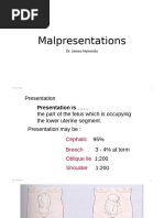 Abnormal Fetal Lies and Presentations | PDF | Childbirth | Fetus