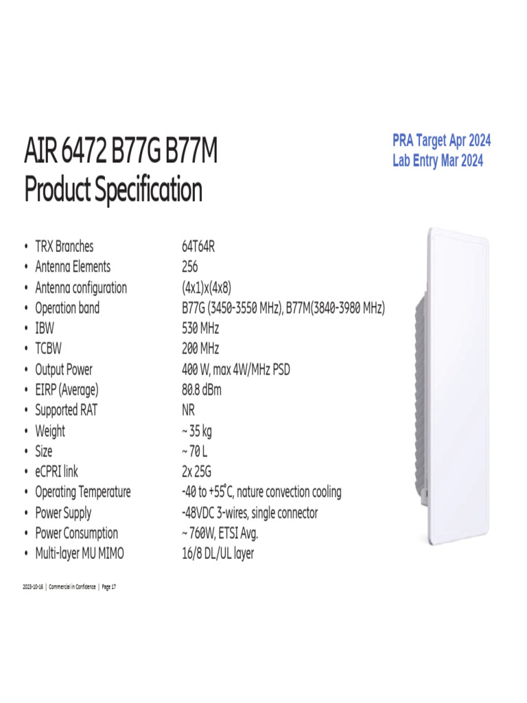 AIR 6472 B77GB77M Oct16-2023 | PDF | Electrical Engineering | Broadcast ...