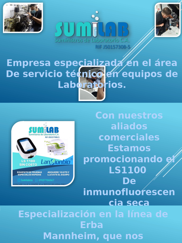 Presentación de Sumilab para Tarea de Computacion | PDF