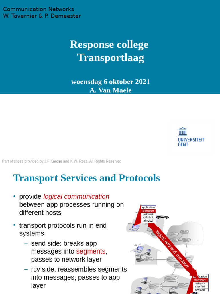 TCP & UDP Protocols Explained | PDF | Transmission Control Protocol ...