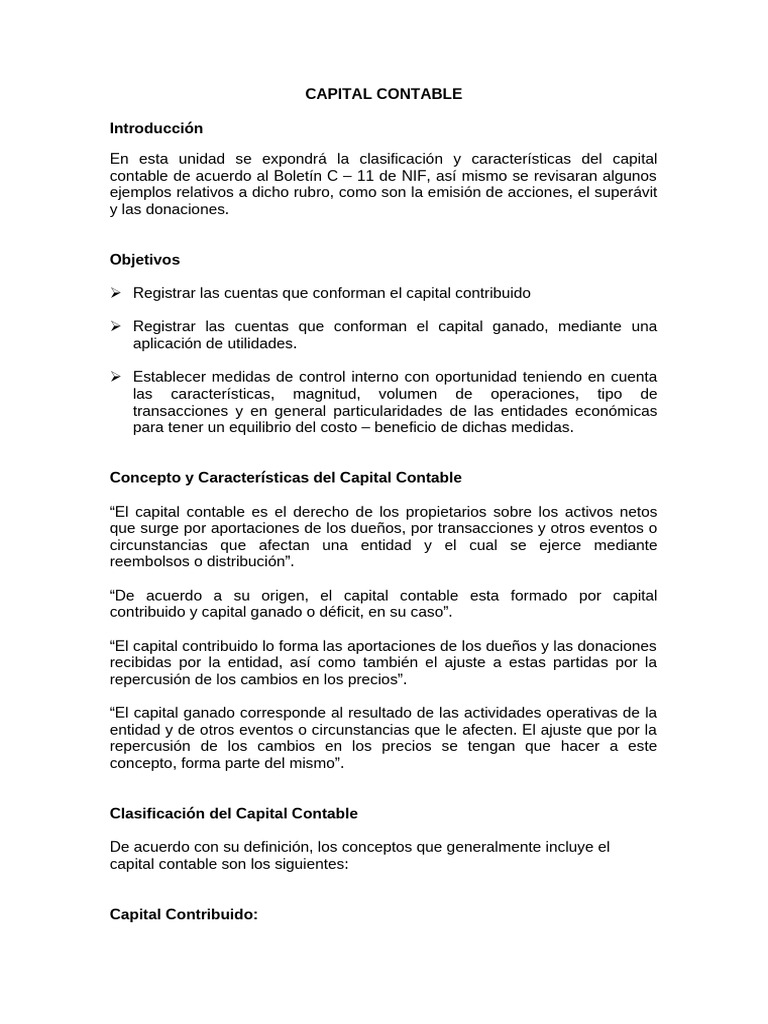 Tema 9 Capital Contable | PDF | Contabilidad | Dividendo