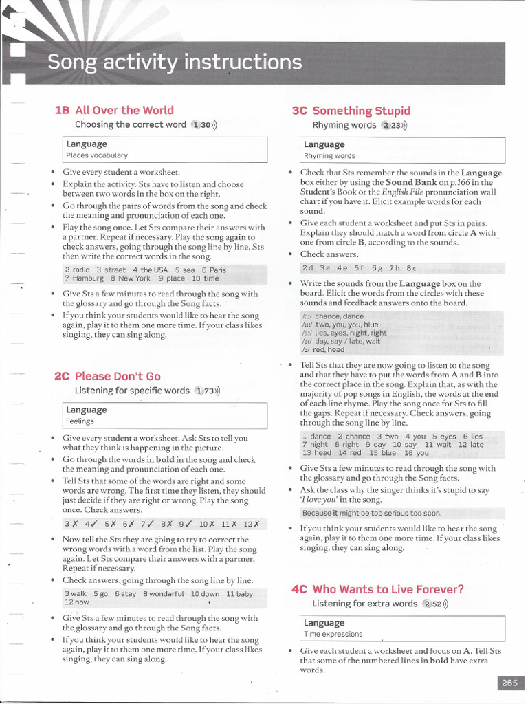 D - Extra Songs | PDF