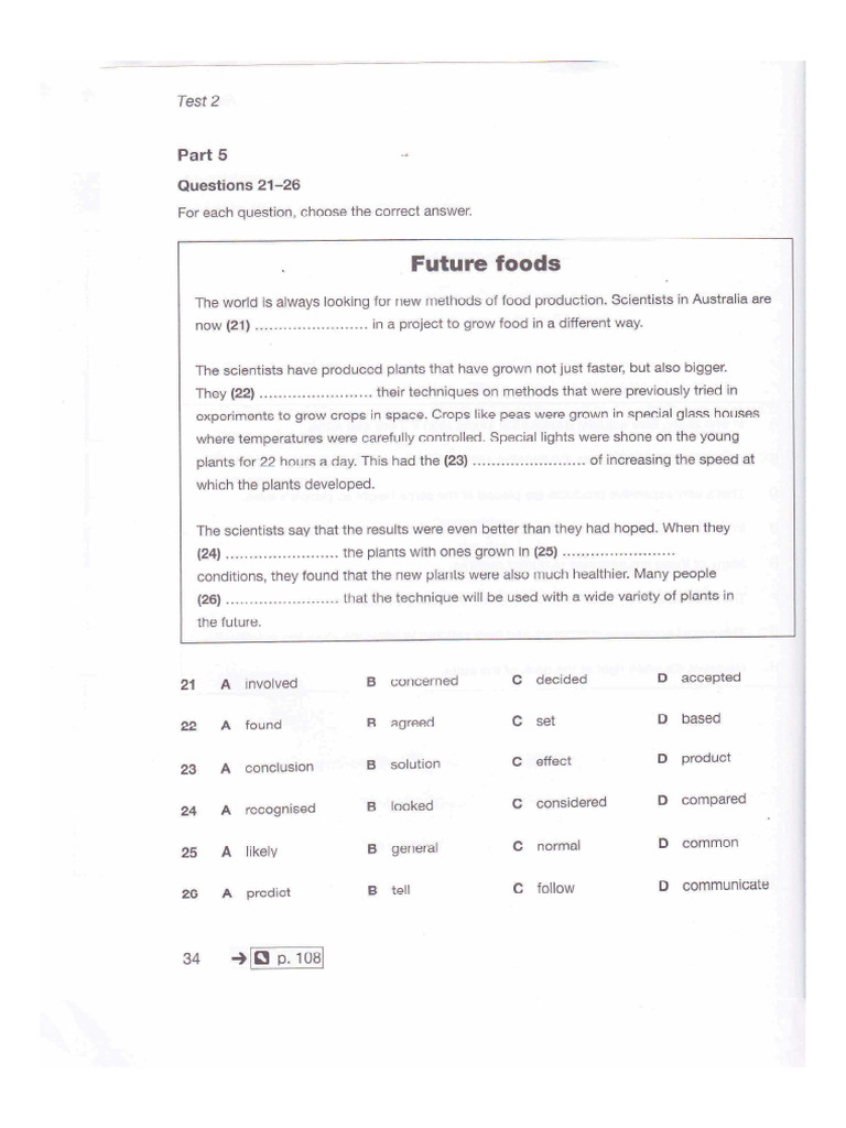 Exam Practice - Test 3 - Parts 5 and 6 For Monday 30th | PDF