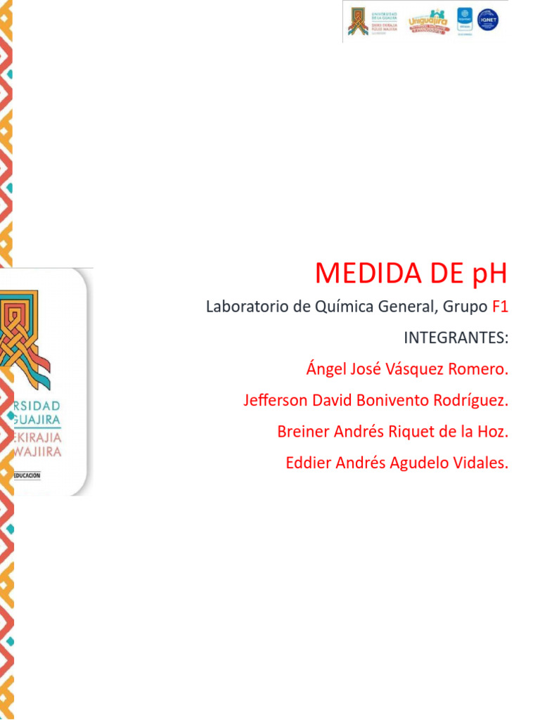 Medicion de PH 1 | PDF | Ph | Ciencias fisicas
