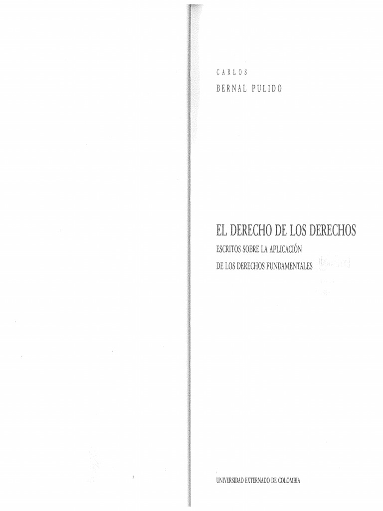 El Derecho de Los Derechos | PDF