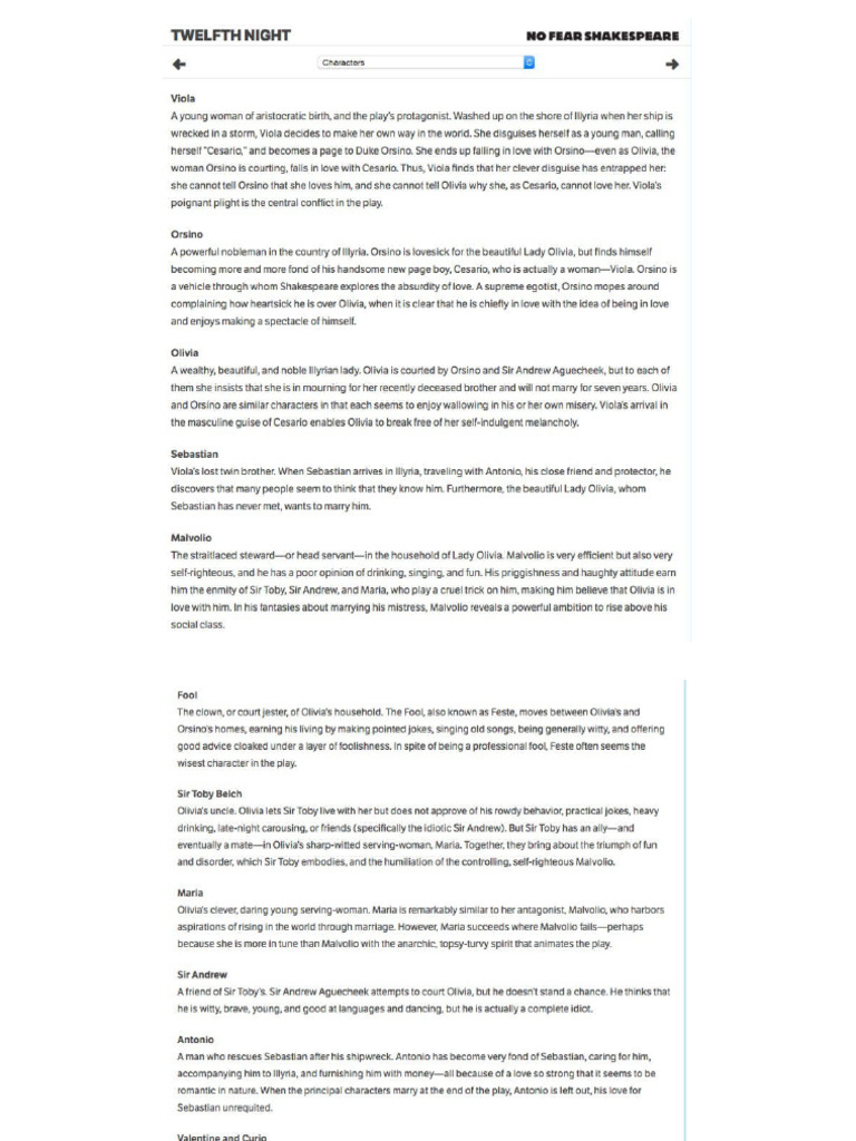 Twelfth Night PDF | PDF