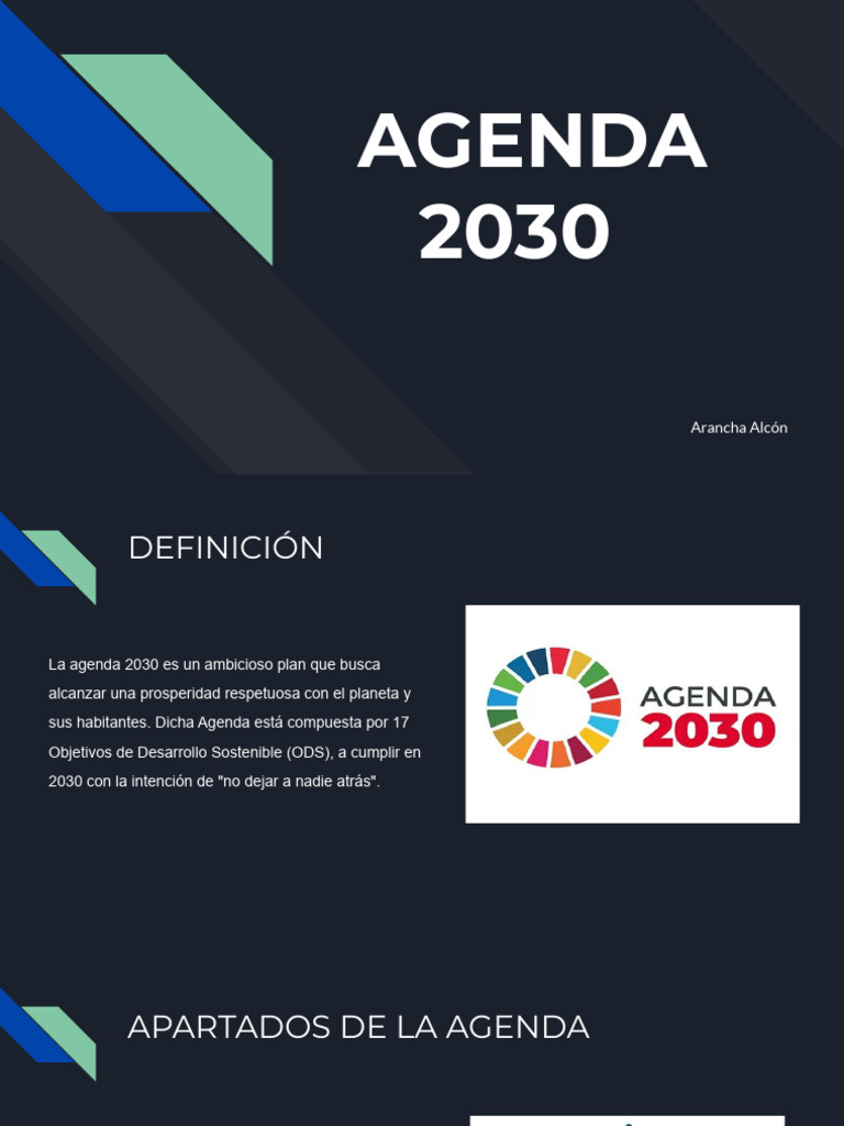 Agenda 2030 | PDF | Sustentabilidad | Desarrollo sostenible