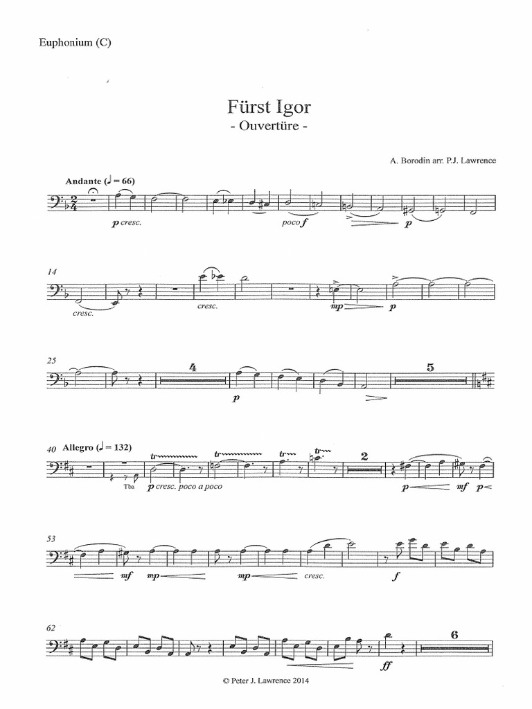 Prince Igor - Euph | PDF