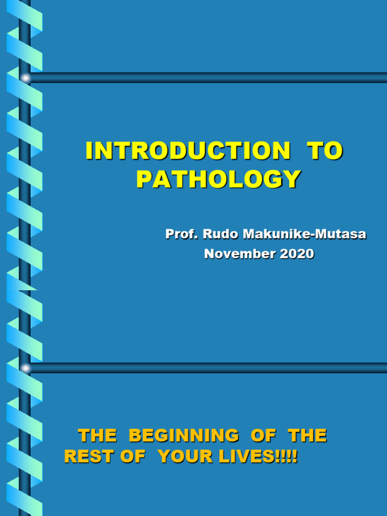 Introduction To Pathology 2021 | PDF | Pathology | Clinical Medicine