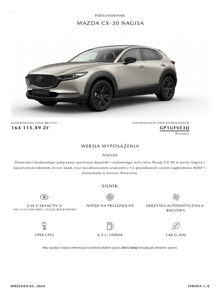 Mazda Car Configurator | PDF