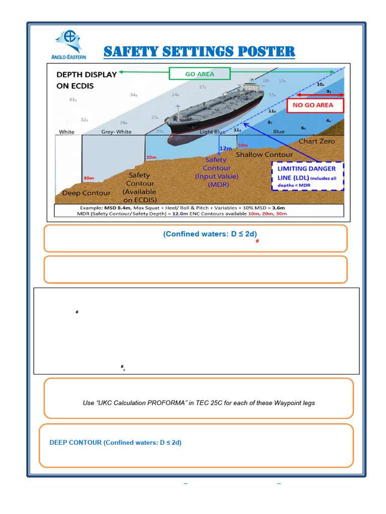 Qa-34 Ecdis Safety Setting | PDF | Science & Mathematics | Computers