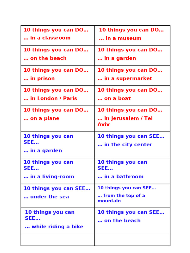 10-things | PDF | Linguistic Typology | Language Mechanics