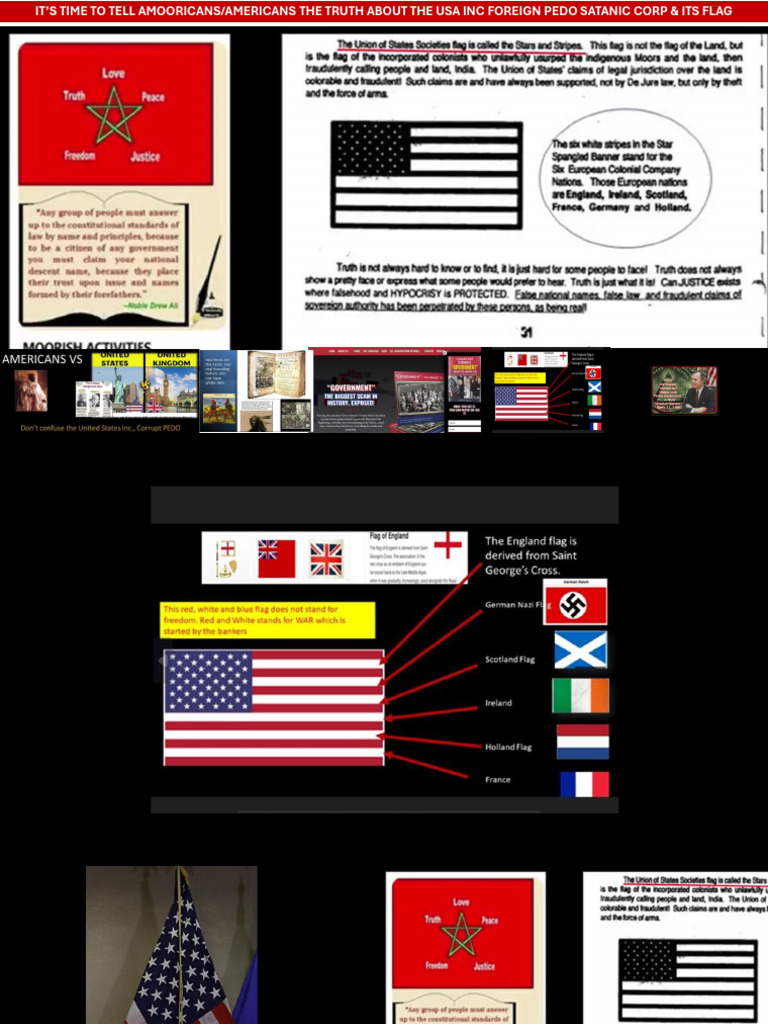 1 Flag The Usa Incs Flag Does Not Stand For Freedom It Is A For Profit Corp Banner Pdf 