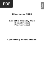 Marcy Pulp Density Scale | PDF | Weighing Scale | Density