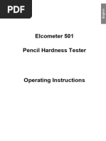 ASTM D 3363-05 Hardness Test by Pencil Test | PDF | Pencil | Hardness