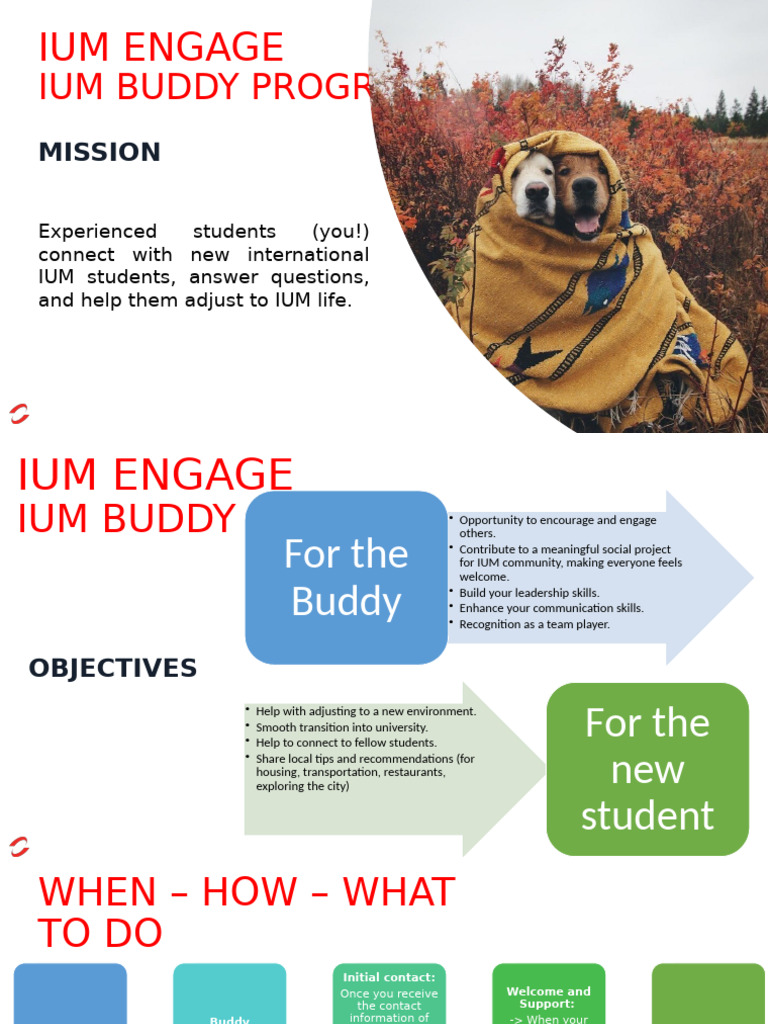 IUM Engage - Presentation Buddy Program 2024 5 | PDF | Human ...