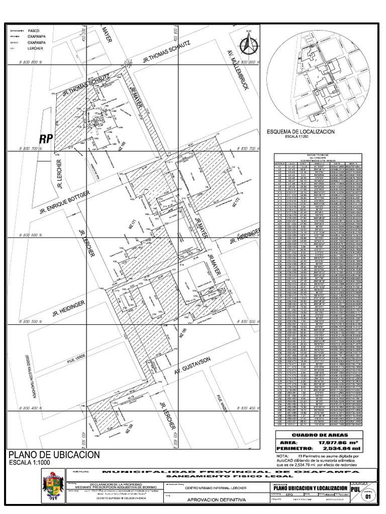 01 - Plano de Ubicacion - A2 | PDF
