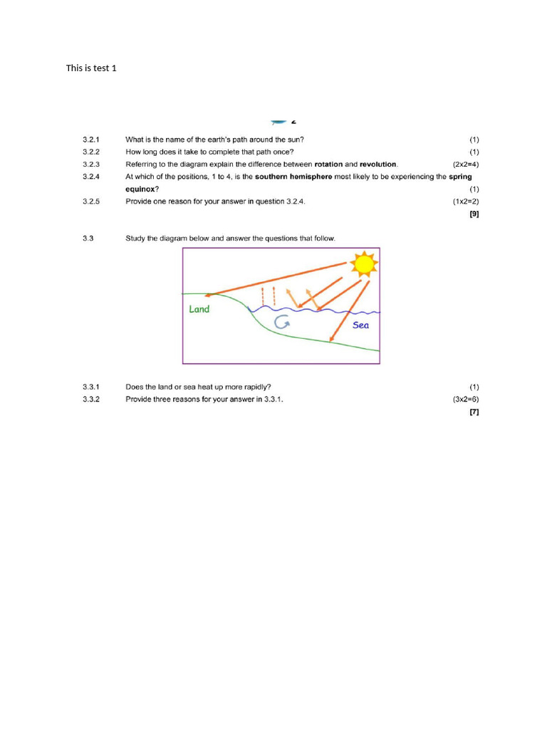 This Is Test 1 | PDF