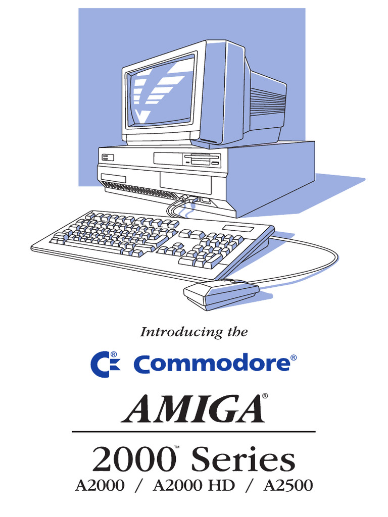 56 - Introducing The Amiga 2000 - Recreated Cover Page | PDF