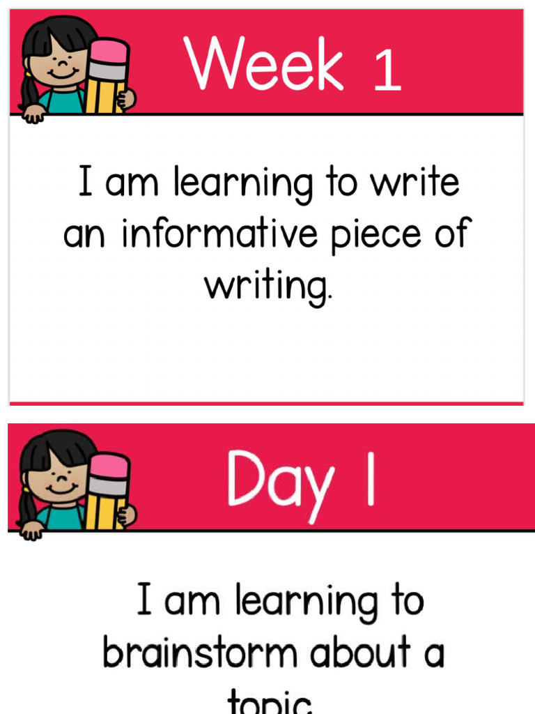 Informative Writing - Week 1 - Outer Space | PDF