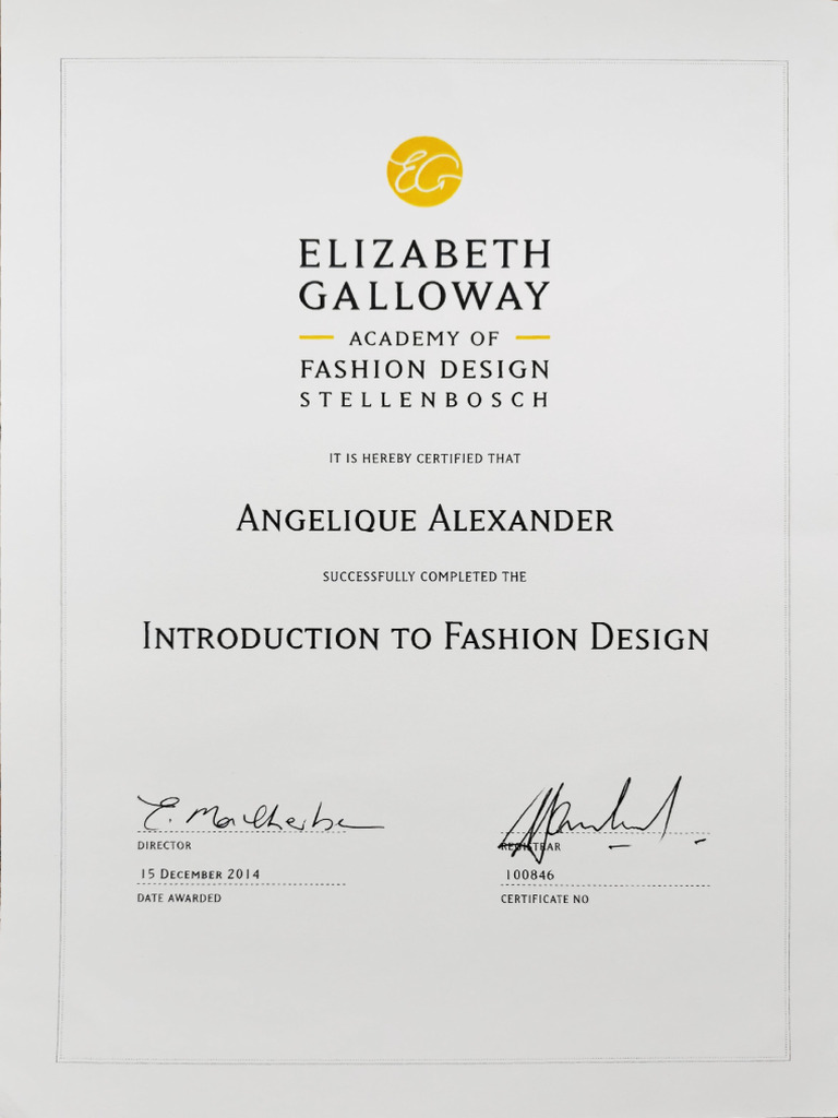 Introduction To Fashion Design | PDF