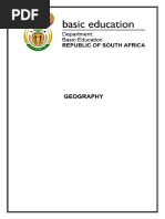 Geography Grade 11 Revision Term 2 - 2021 | PDF | Landscape | Geomorphology