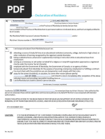 Guarantor Declaration Form for Manitoba | PDF | Identity Document ...
