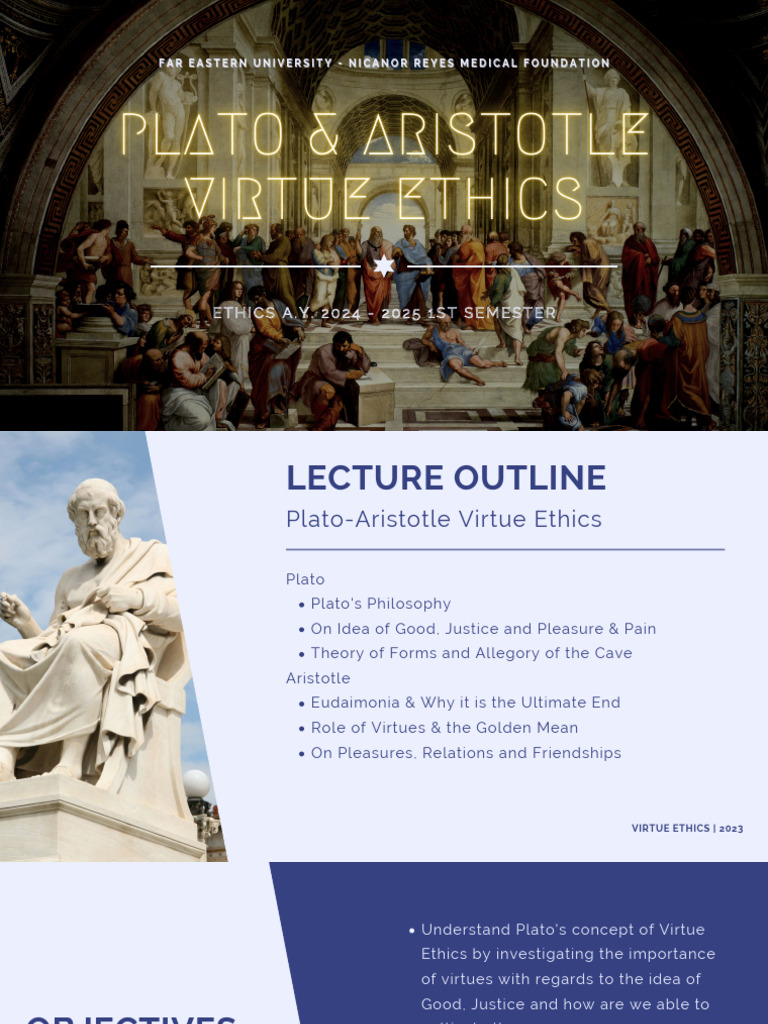 Plato and Aristotle on Virtue Ethics | PDF | Socrates | Virtue