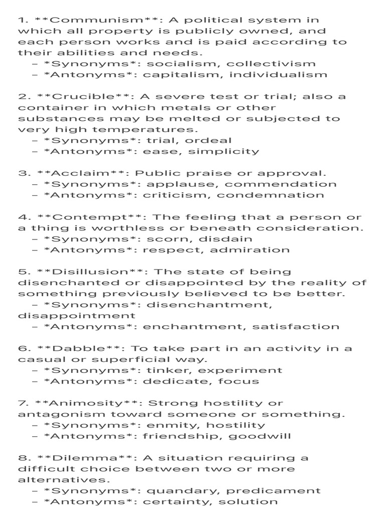 Communism : A Political System in Which All Property Is Publicly | PDF ...