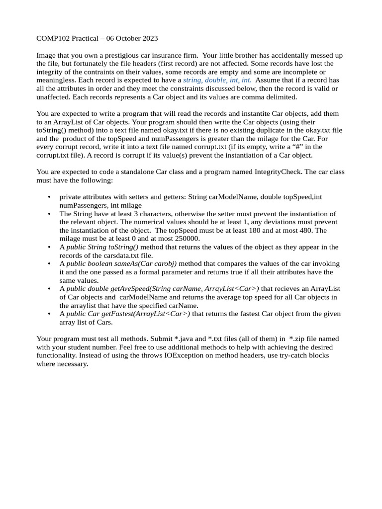 IOPractical | PDF | Software Development | Computing