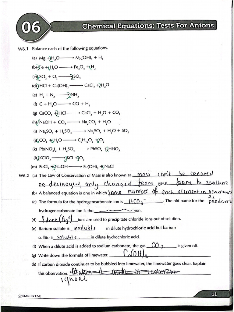 Workbook Solution | PDF