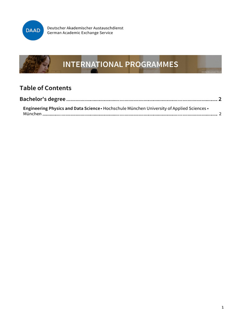 Daad Courses 2024 11 02 3 | PDF | Physics | Science