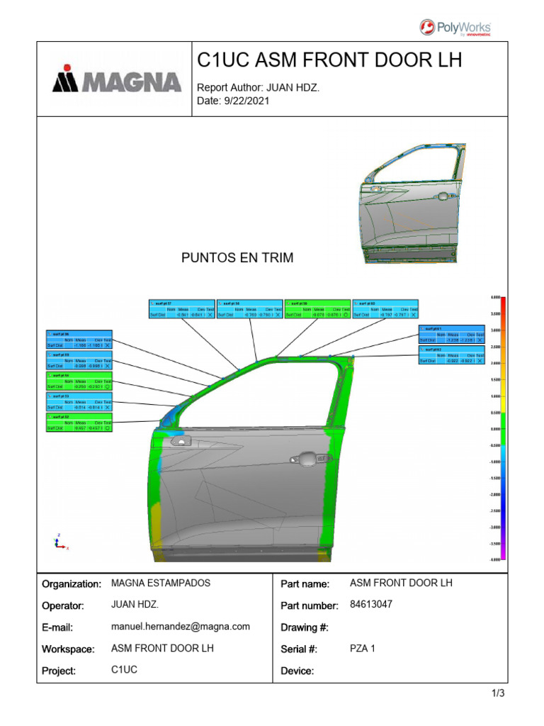 C1uc Asm Front Door LH 22-Sep-2021 | PDF