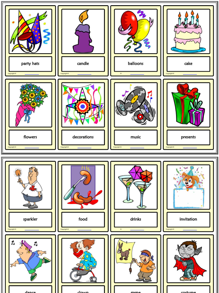 Party Essentials for Celebrations | PDF | Business | Foreign Language ...