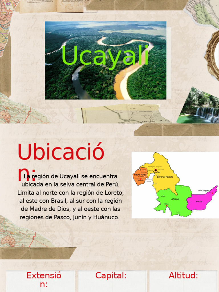 Ucayali y San Martin | PDF | Ciencias de la Tierra