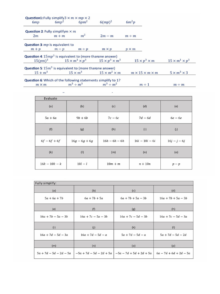 Extension Sheet | PDF