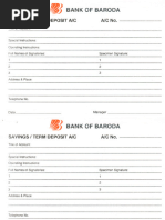New FD Form | PDF