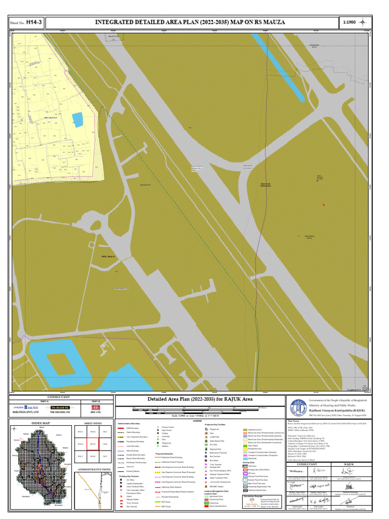 Detailed Area Plan Map 2022-2035 | PDF