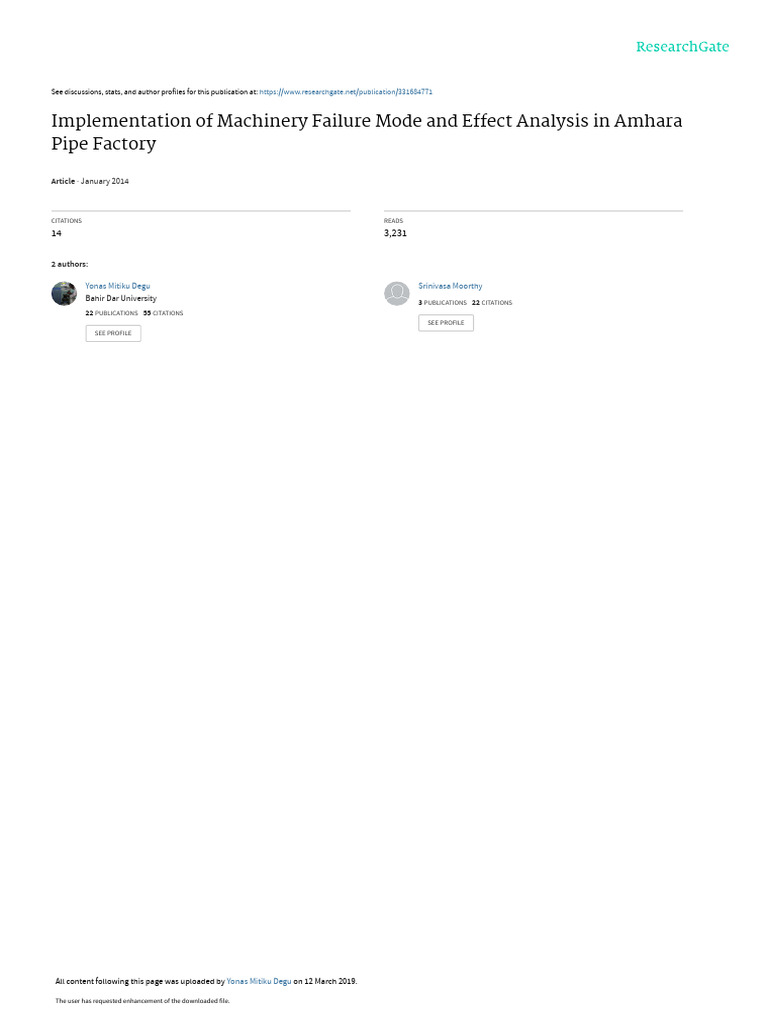 Aiag+mfmea 2 2012 | PDF | Reliability Engineering | Pipe (Fluid Conveyance)