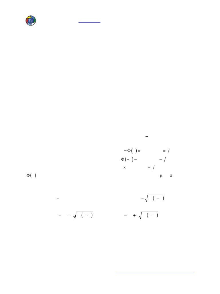 Adjusted Control Limits For P Charts | PDF | Standard Deviation ...
