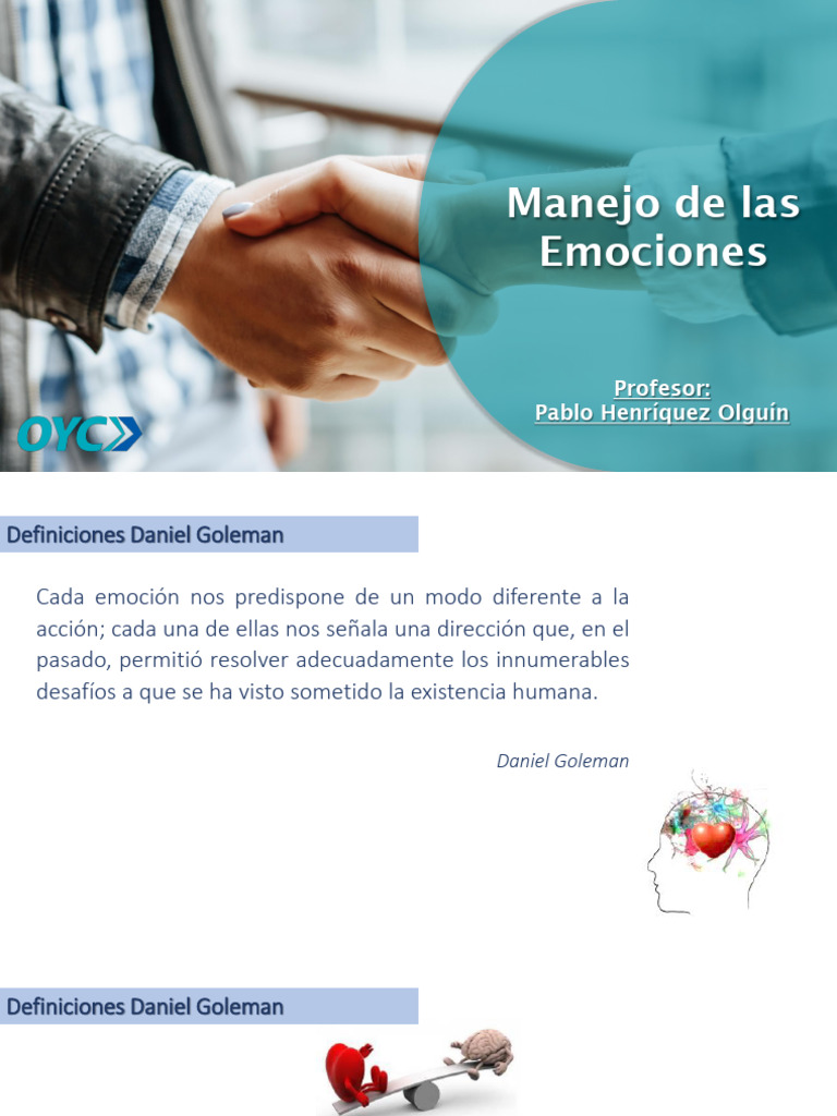 Manejo de Emociones | PDF