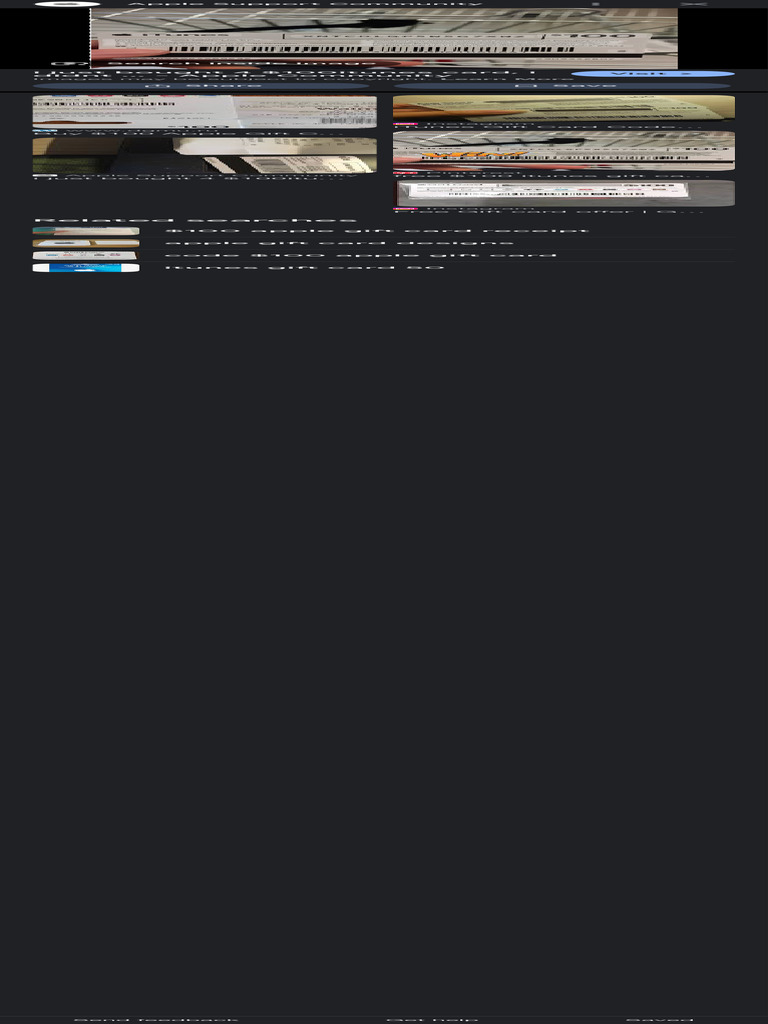 100 Apple Gift Card Google Search Pdf